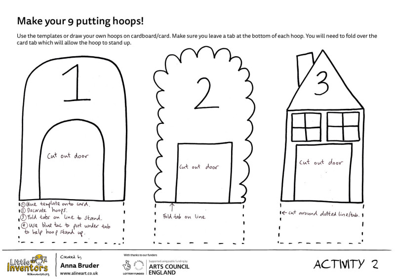 Invent a game using a ball and a stick : Little Inventors